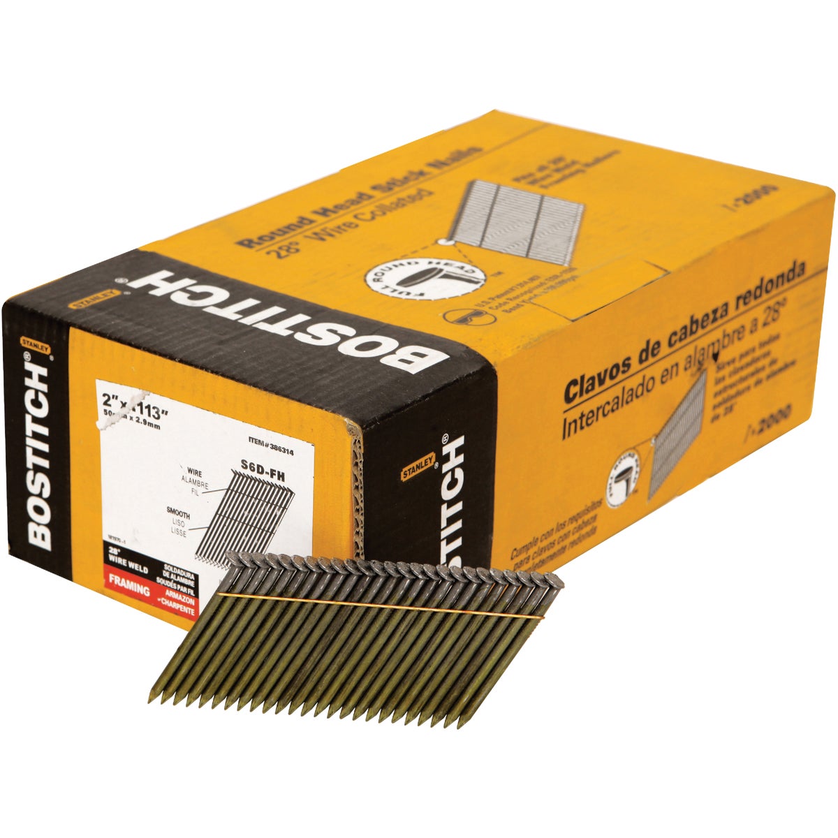 Bostitch 2" Framing Nail 77914038771 | eBay